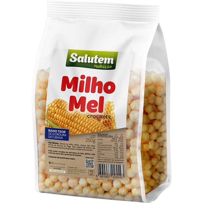 Milho mel crocante – Salutem